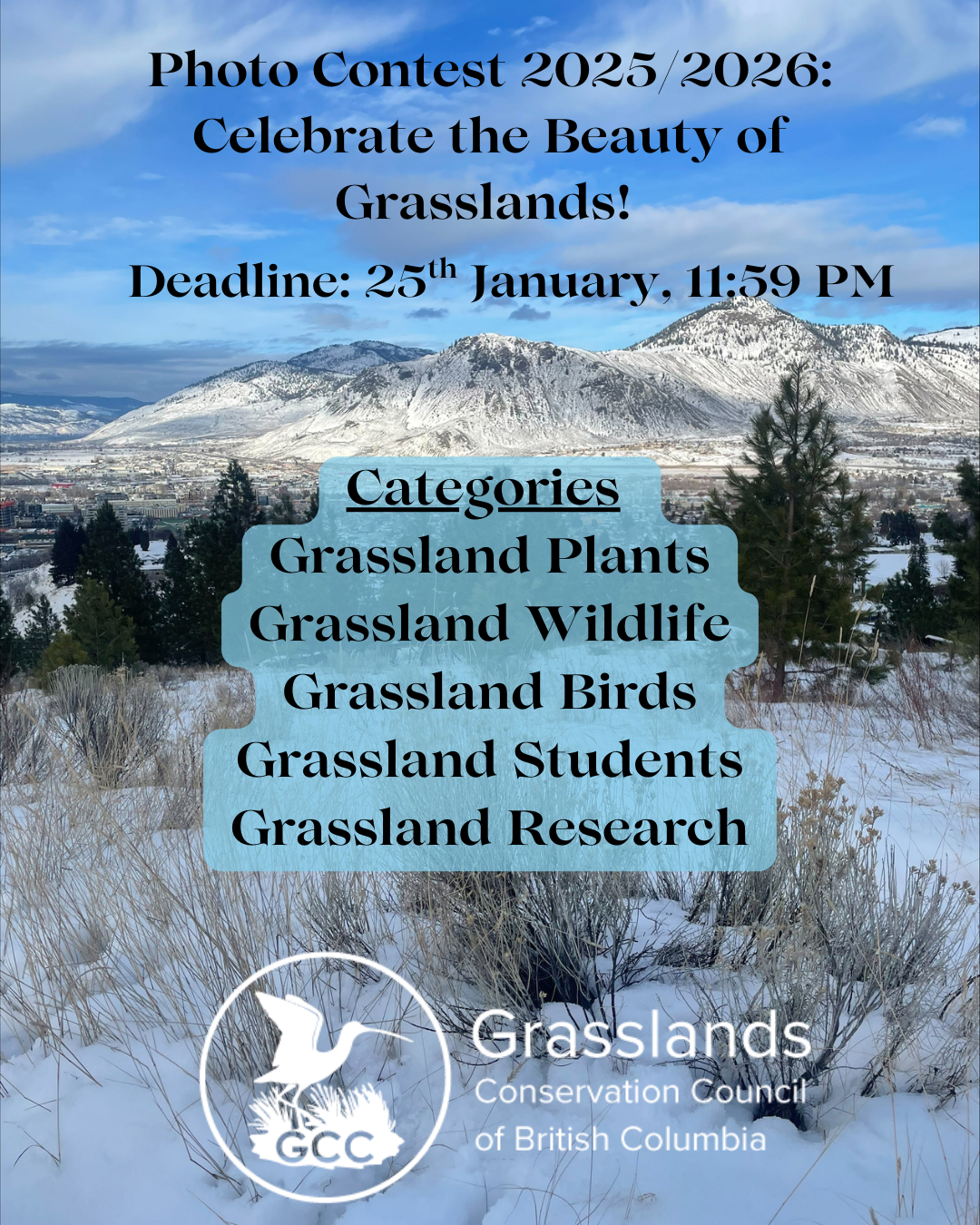 GCC Photo Contest 2025/2026: Celebrate the Beauty of Grasslands ...